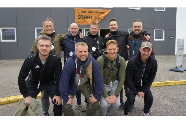 Livgarden med ”middeltung mortér” til ROFI Walkathon